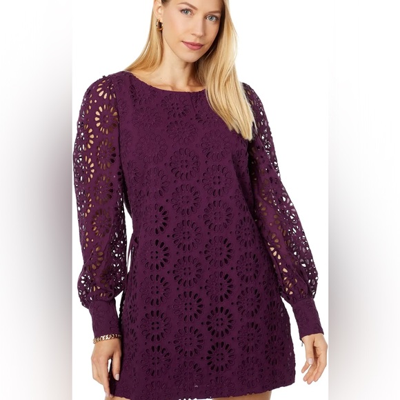 Lilly Pulitzer | Pants & Jumpsuits | Lilly Pulitzer Aisha Eyelet Romper ...